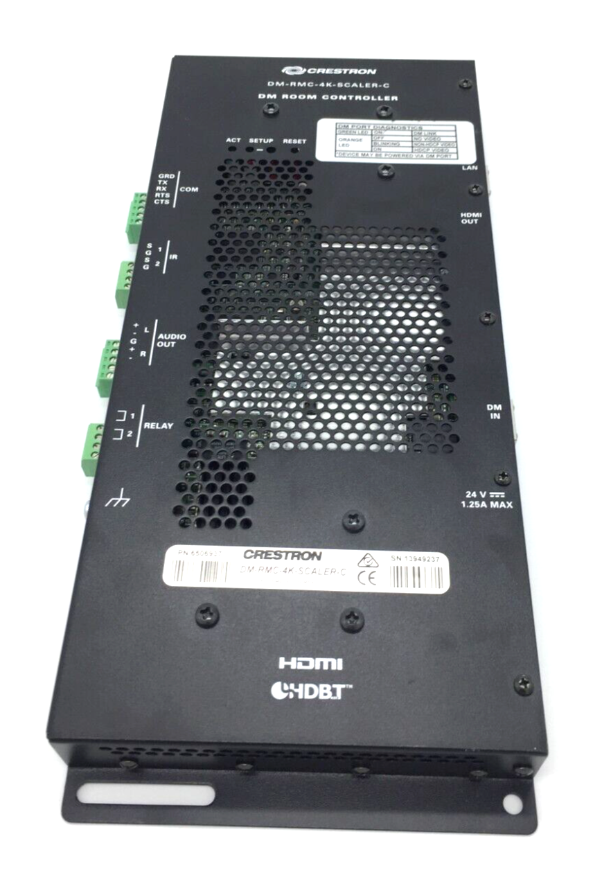 Crestron DigitalMedia Room Controller DM-RMC-4K-SCALER-C W/ Charger ...