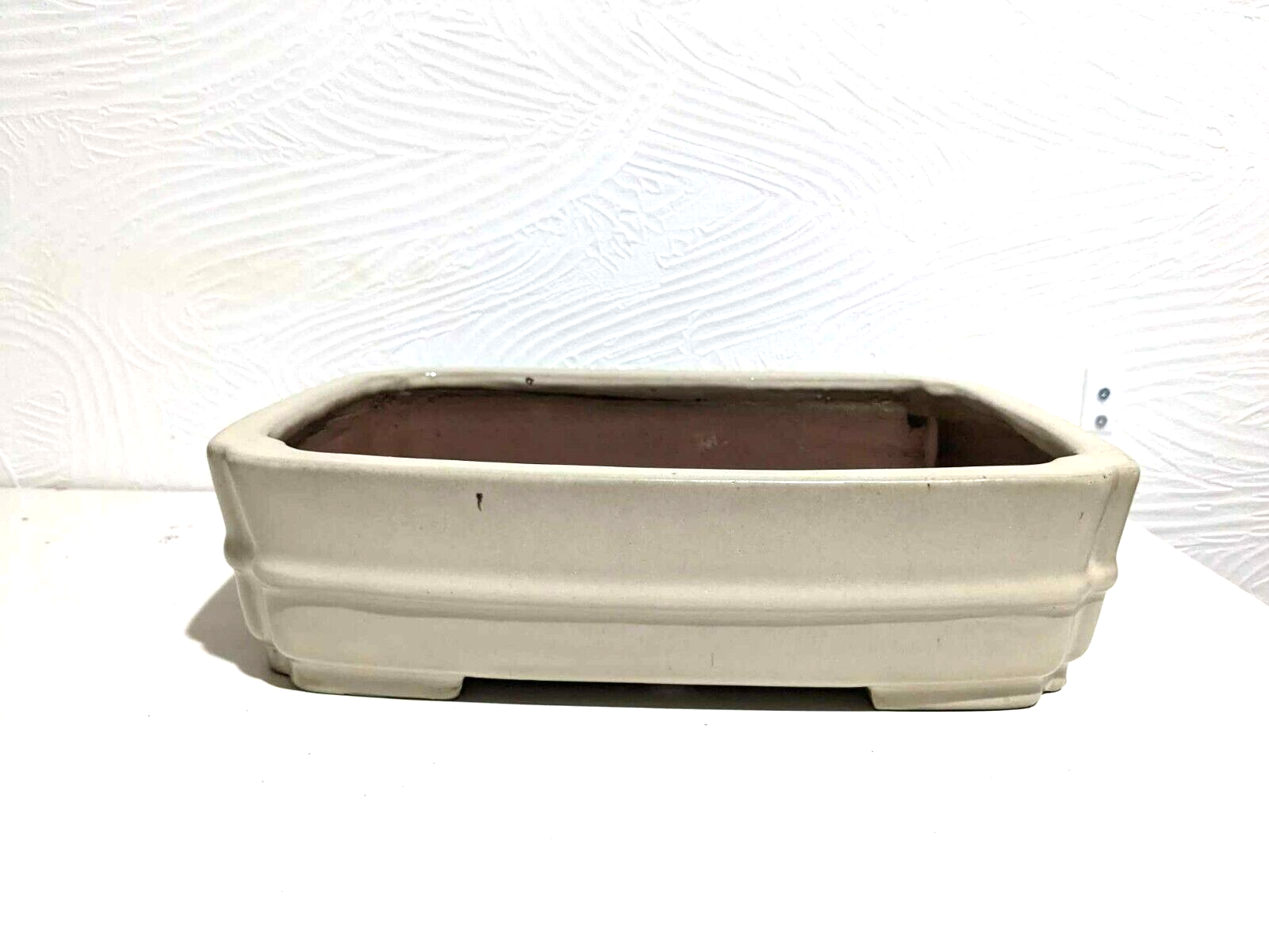 Tokoname Japanese bonsai pots by Shibakatu Tokoname Large pot White ...