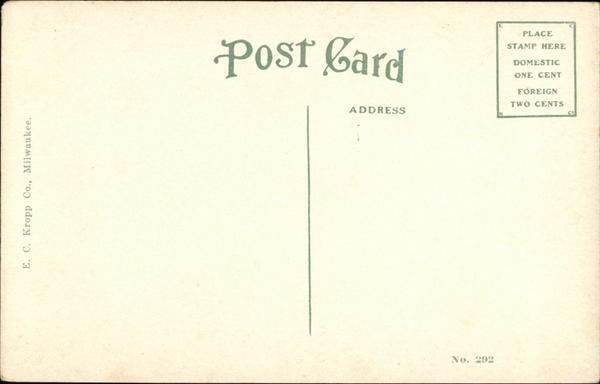 Beloit,WI Public Library Kropp Rock County Wisconsin Antique Vintage ...