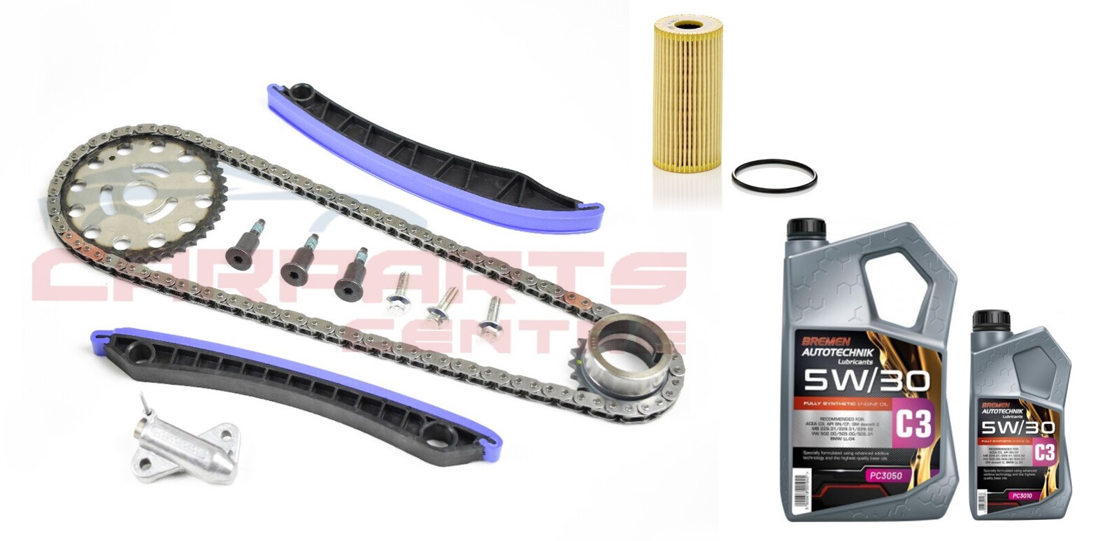 FOR RENAULT TRAFIC 1.6 DCi CDTi R9M 2014- TIMING CHAIN KIT + OIL FILTER ...