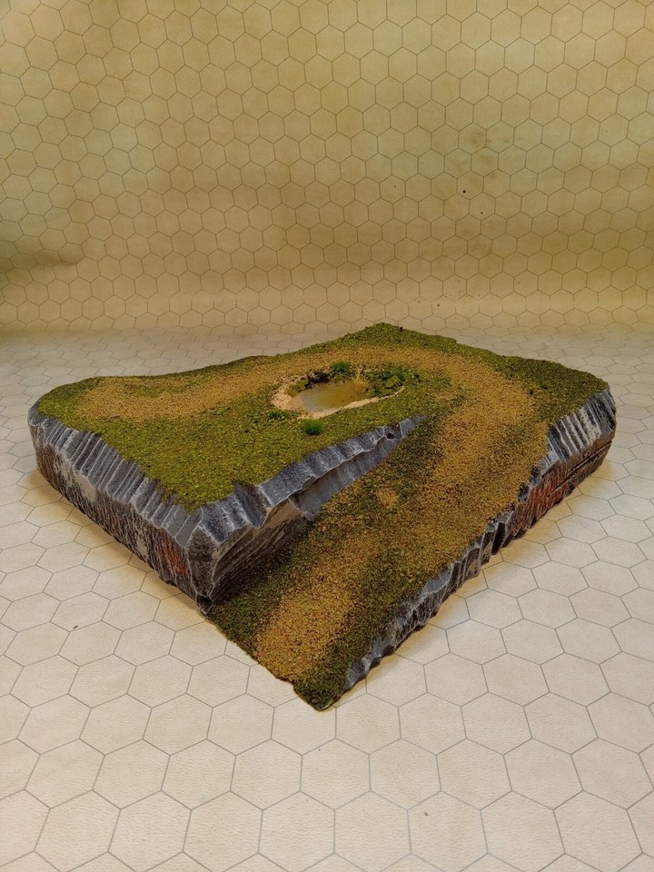 CONVENTION CUSTOM CUT & FINISHED Miniature Terrain Battletech Warhammer ...