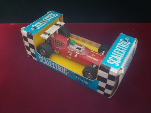 VINTAGE SCALEXTRIC CAR - C9 FERRARI G.P. F1 BOXED | eBay UK