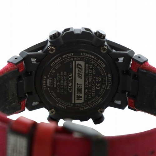 CASIO Edifice Initial D MF Ghost Solar Analog Watch ECB-2000 Used | eBay