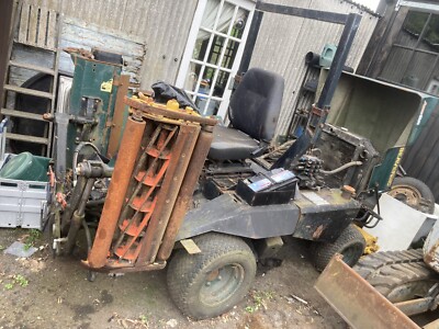 Hayter Beaver T224 4x4 Ride On Diesel Mower Breaking Wheel Motors Hydro ...
