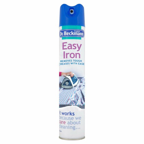Dr Beckmann Easy Iron 400ml Crease Remover Aerosol Spray Laundry ...