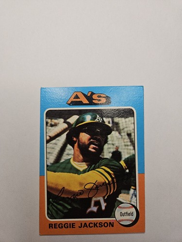 1975 Topps Reggie Jackson #300 Ex-NM condition | eBay