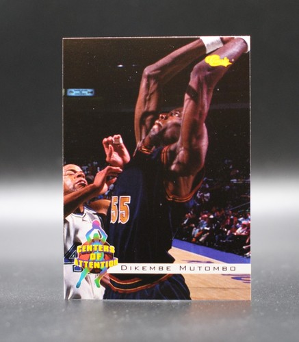 1994 Classic NBA Draft DIKEMBE MUTOMBO Centers of Attention Card #67 ...
