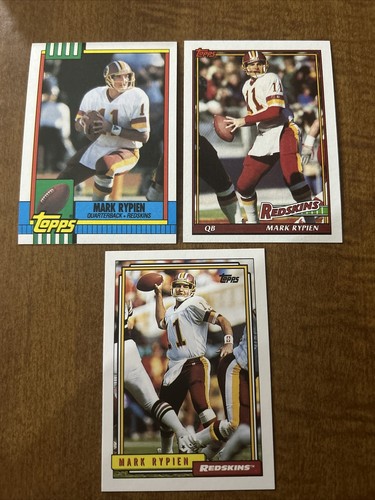 MARK RYPIEN 3 Card Lot! Topps NM+ Free Shipping! | eBay