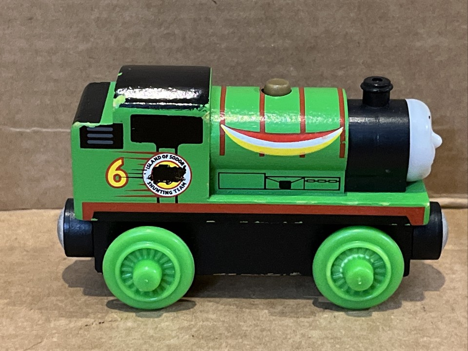 Racing Percy 2012 - Used Thomas & Friends Wooden Railway Train Tank ...