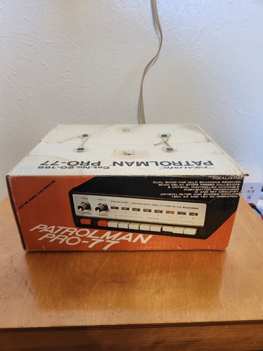 Vintage Realistic Patrolman PRO-77 Crystal Scanner VHF HI-LO | eBay