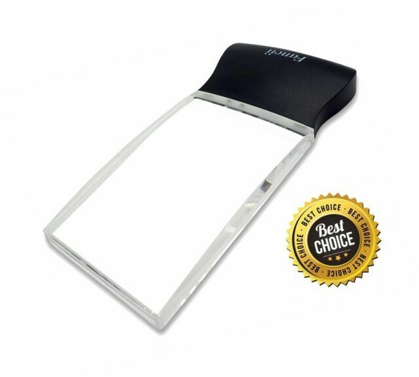 Fancii LED Light 2x Large Rectangular Handheld Reading Magnifying Glass ...