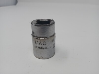 Mac 11/16 inch Socket 1/2 inch Drive 12 Point V 222 Sabina. O. USA | eBay