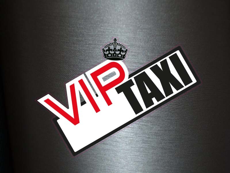 1 x Aufkleber VIP Taxi Autoaufkleber Sticker Shocker Tuning ...