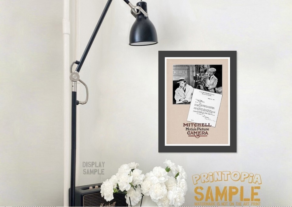 Mitchell Motion Picture Camera Company (1926) * Quality Art Print ...