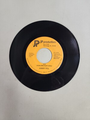 Jimmy Pol - 1979/1980 Steelers Fight Song - JP Productions (45RPM 7 ...