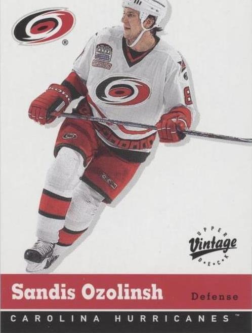 2000-01 Upper Deck Vintage - Sandis Ozolinsh #64 for sale online | eBay