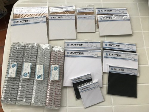 ZUTTER BIND-IT-ALL : LOT pour ZUTTER - PAGES / COVER / WIRES (VOIR ...