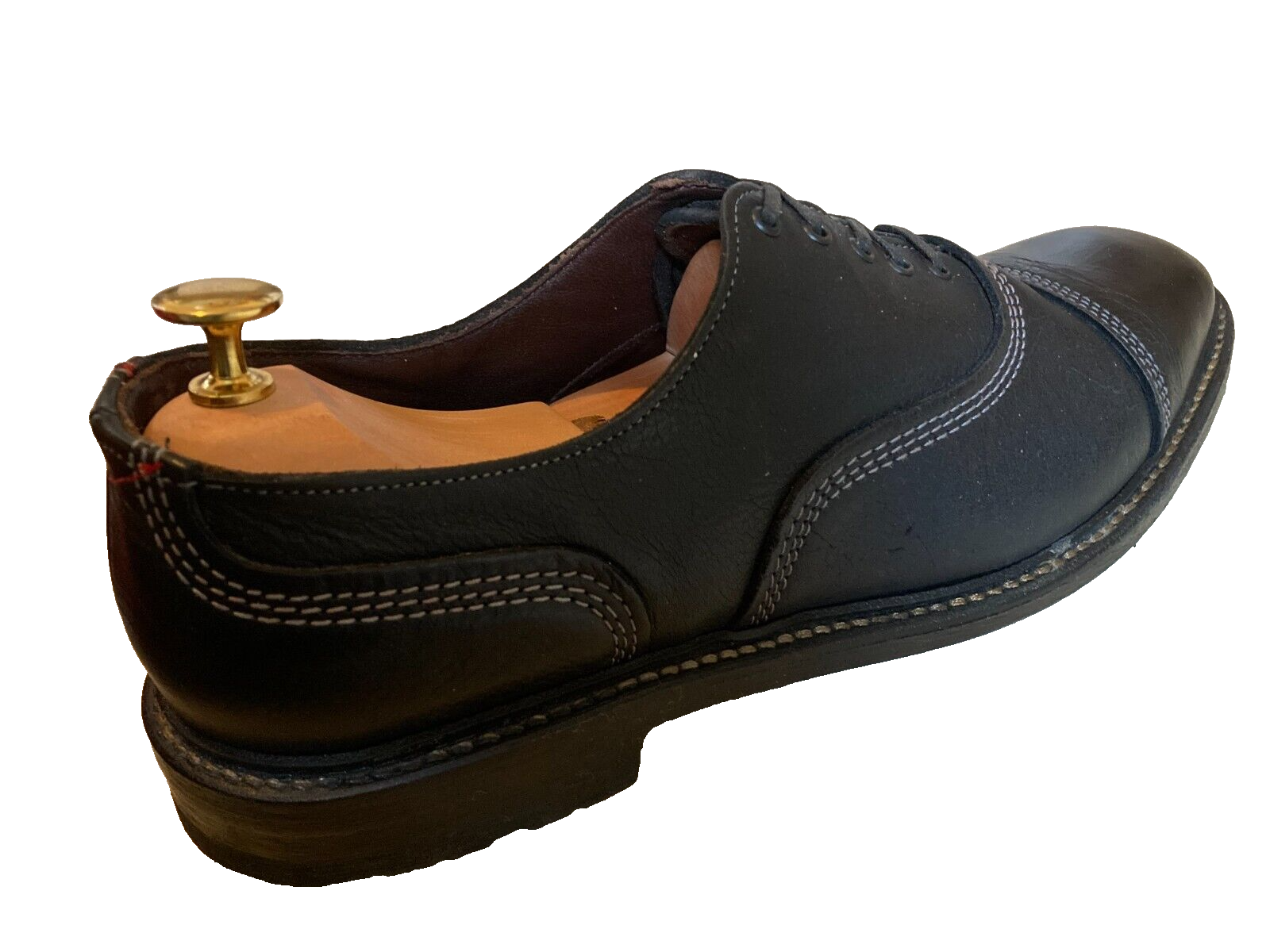 Allen Edmonds Overlord Kudu Black Oxfords. UK 10.5/US 11.5D. Goodyear ...