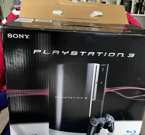 Backwards Compatible Sony PS3 PlayStation 3 CECHA01 60GB CIB IN BOX ...