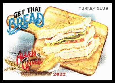 2022 Topps Allen & Ginter GTB-9 Turkey Club Baseball Card | eBay