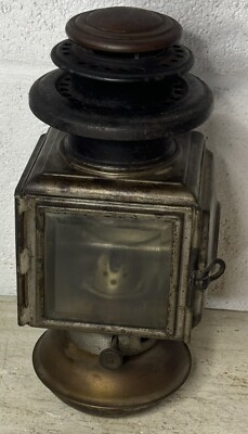 Antique VTG The Victor Lamp Co Model 2 Kerosene Oil Lamp Light Ford ...