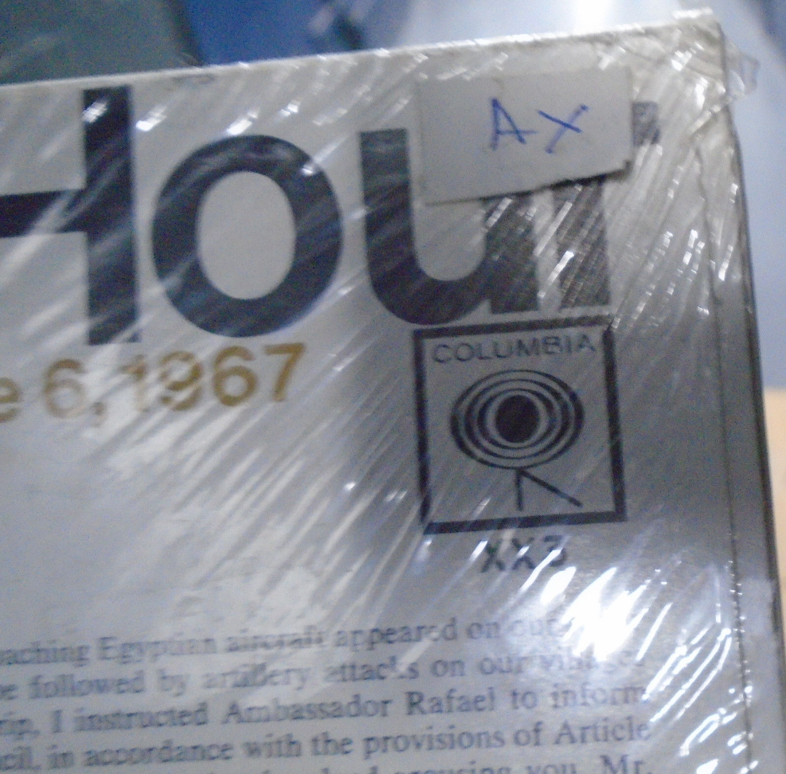 Israel's Finest Hour, by Abba Eba - LP - *** SEALED*** UN Address, June ...