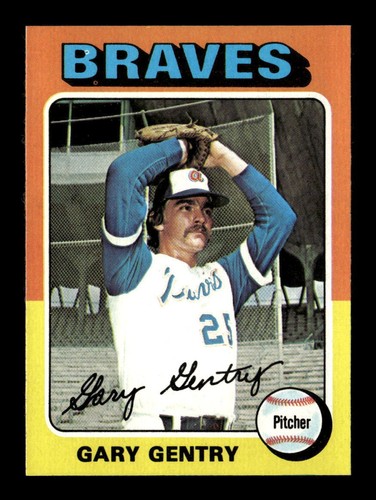 1975 Topps #393 Gary Gentry Atlanta Braves EX-MT Baseball Card *C919 | eBay