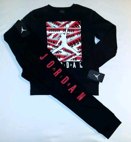 Jordan Boys Youth 2pc Jogger Set ' Medium | eBay