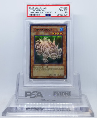 YUGIOH DR04-EN073 HYDROGEDDON SUPER RARE PSA 10 GEM MINT #28623200 | eBay