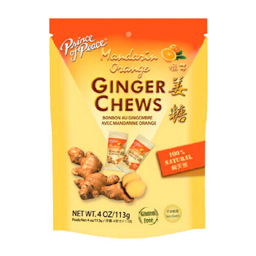 Ginger Chews Blood Orange 4 Oz By Prince Of Peace | eBay