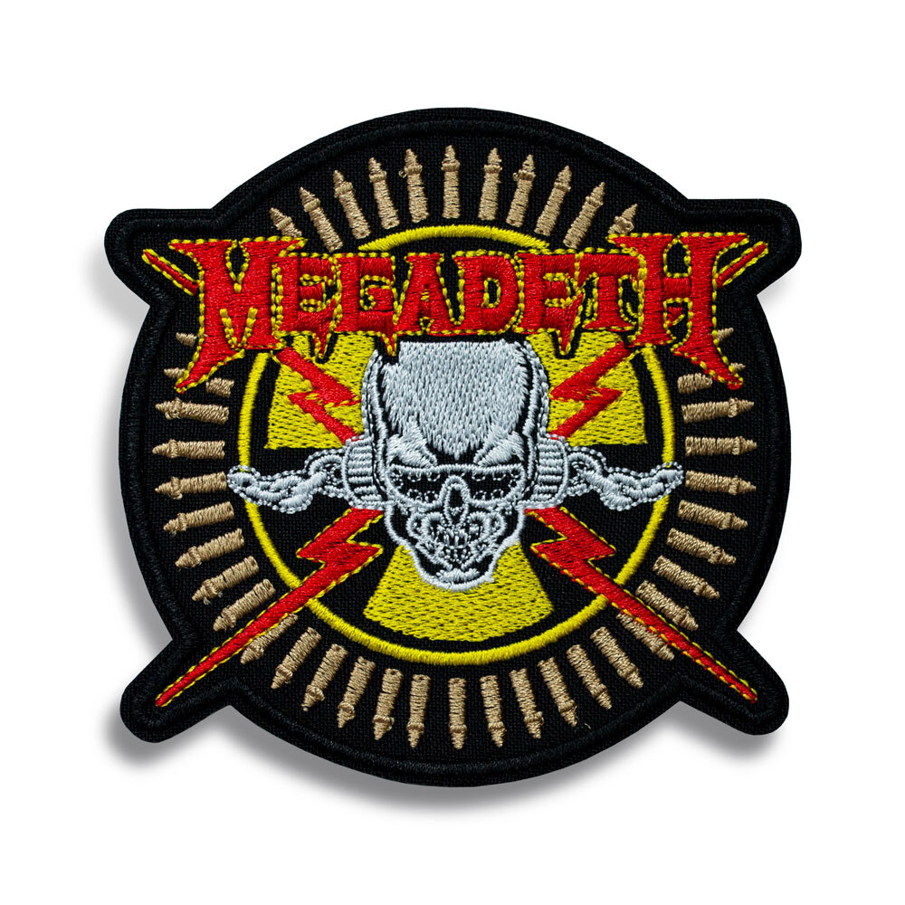 Megadeth Sew-on Patch | Radiation American Thrash Heavy Speed Metal ...