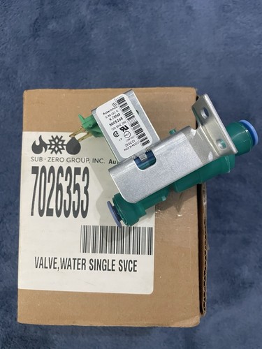 7026353 Water Valve Sub Zero Refrigerator /Freezer | eBay