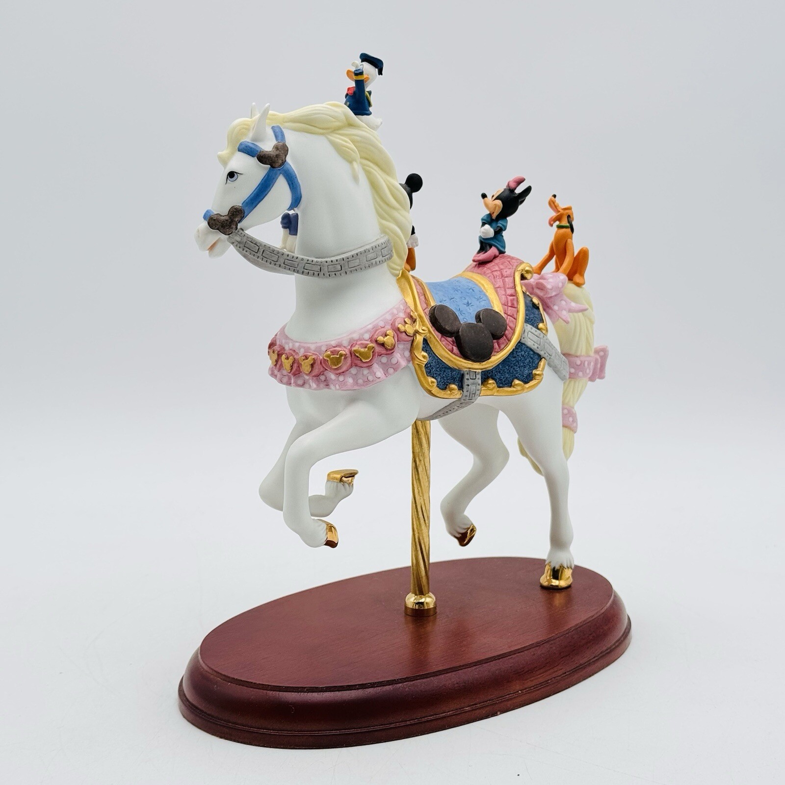 Lenox Walt Disney Animated Classics Carousel Horse Figurine Mickey ...
