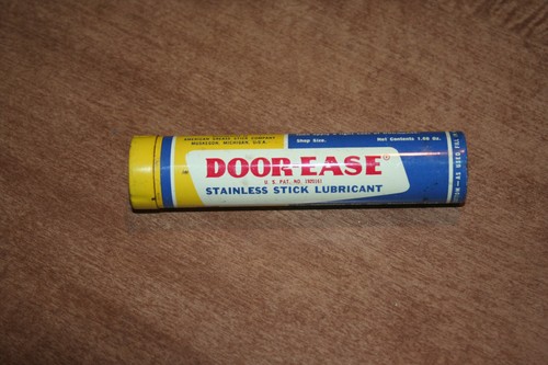 Vintage Tube Of Door-Ease American Grease Stick Company Unused Tin See ...