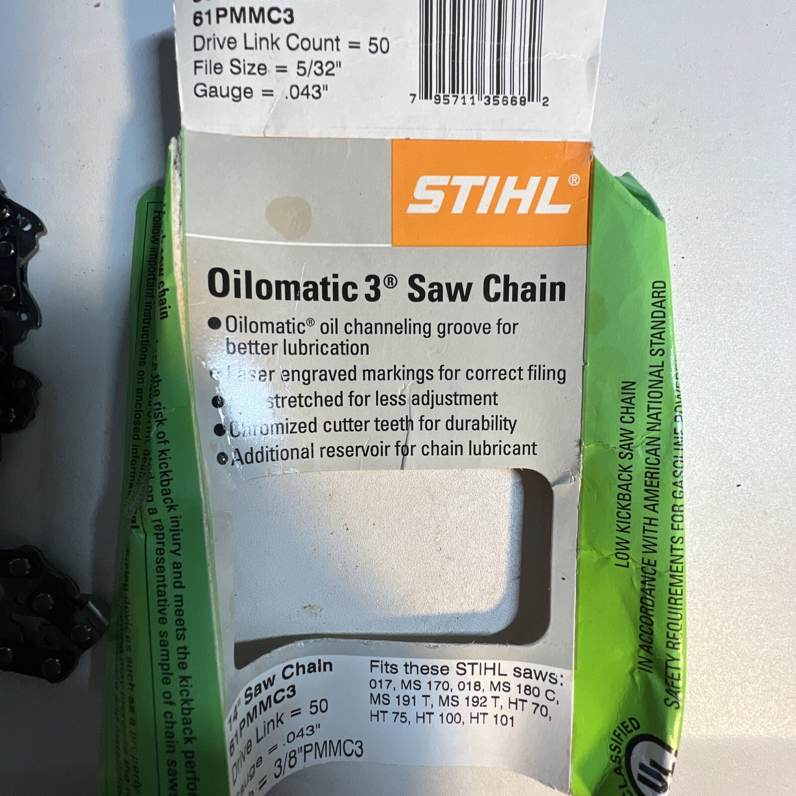 Stihl 14" Picco Micro Mini Chainsaw Chain Loop 3610 005 0050 | eBay