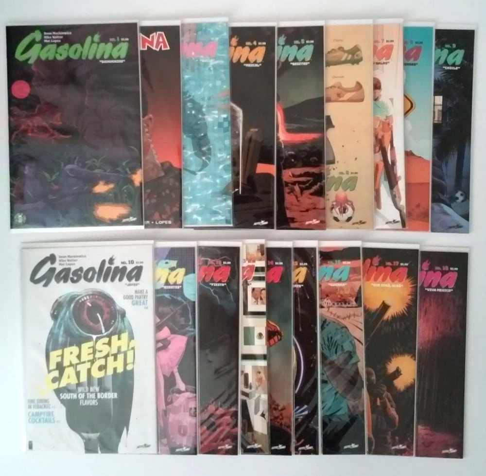 GASOLINA # 1-18 COMIC (IMAGE, 2019) Complete Lot Set Run Sean ...