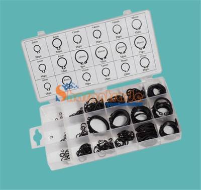 300pcs 18 Different Sizes Snap Retaining Ring Assortment Kit 3mm-22mm ...