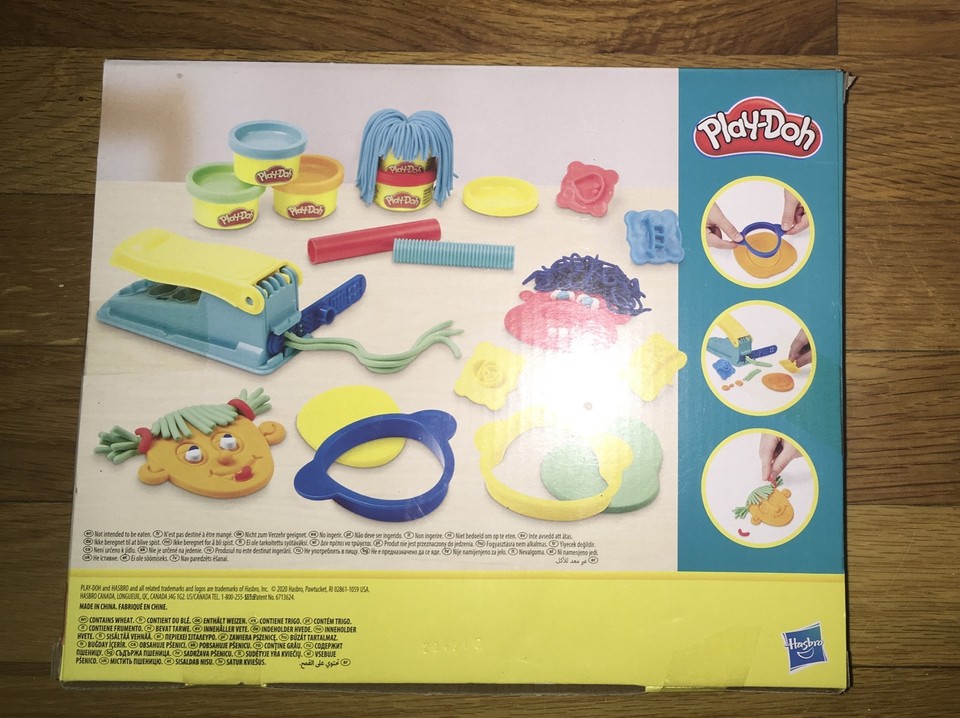 PLAY-DOH 20-pc MAKIN FACES CREATE IT KIT FOR KIDS 3+ W/ 7 NON-TOXIC ...