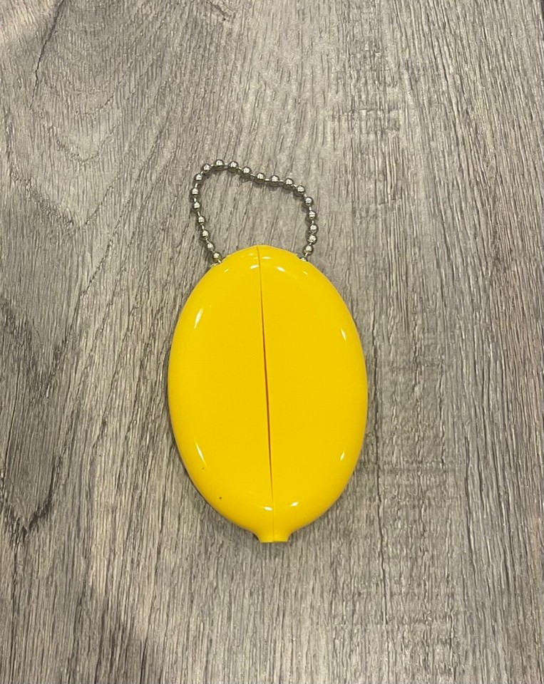 5 RUBBER SQUEEZE OVAL COIN PURSE MENS WOMENS MONEY HOLDER WALLET - Made ...