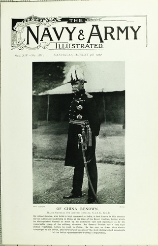 1902 PRINT MAJOR GENERAL SIR ALFRED GASELEE | eBay