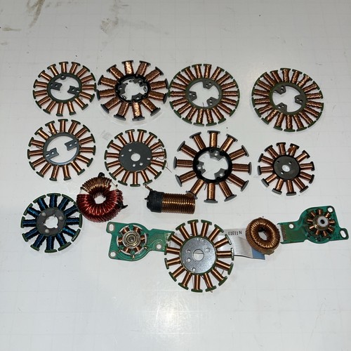 15-Qty Old Copper Coils from Hard Drives, For Parts Repair Scrap Art ...