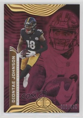 2022 Panini Illusions Trophy Collection Pink /399 Diontae Johnson #83 ...
