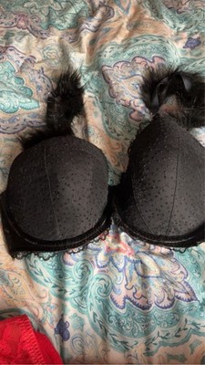 Victoria's Secret Dream Angels Push Up Bra Women Fuzzy Straps 38DD | eBay