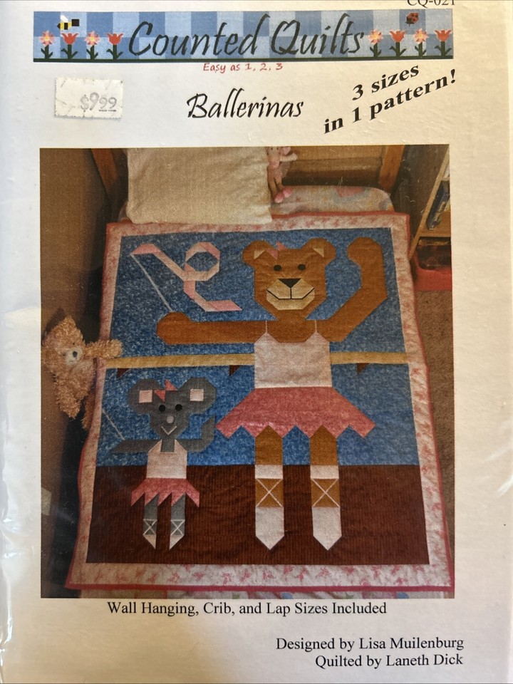 Ballerinas Counted Quilts Pattern | eBay