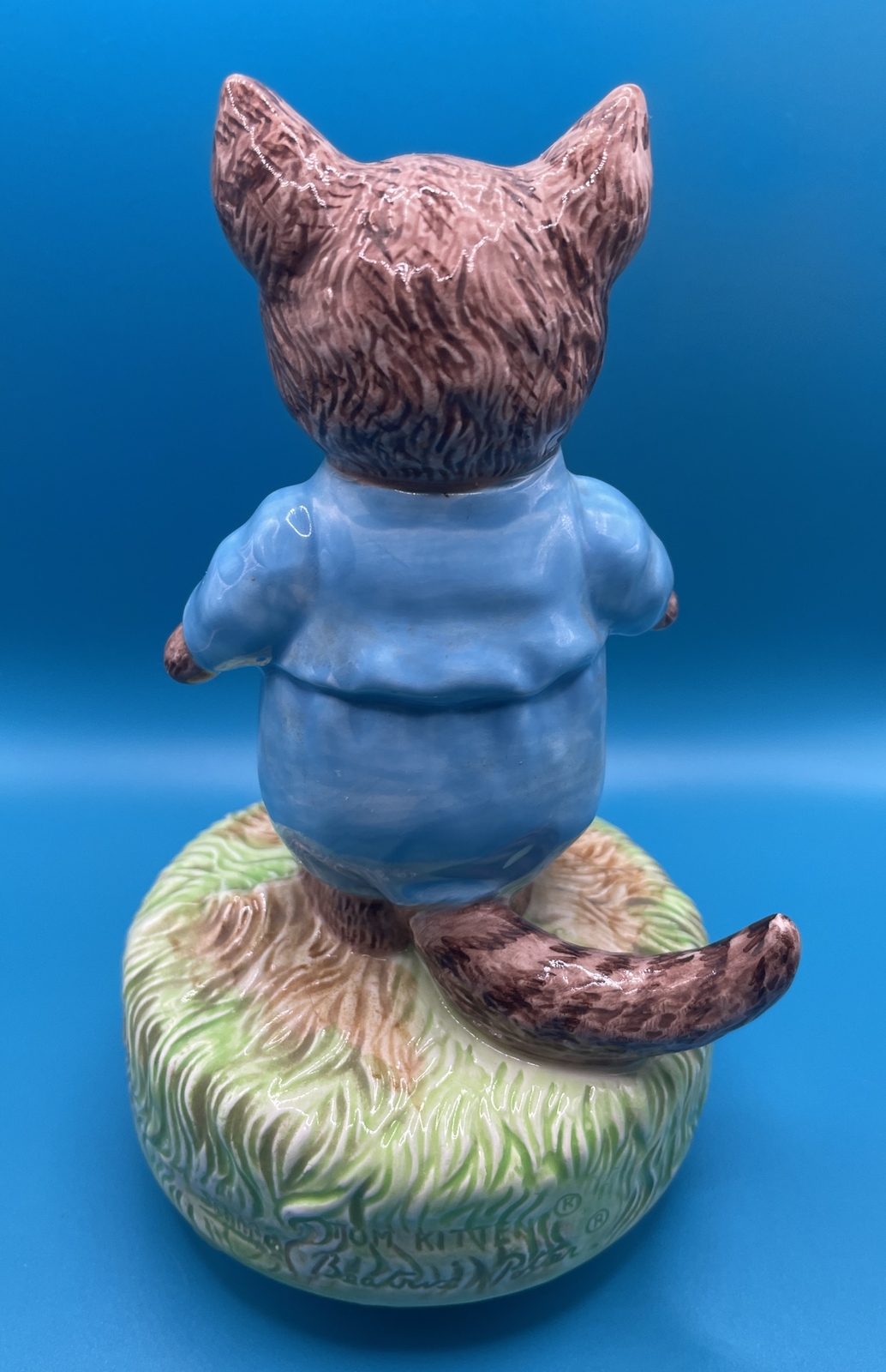 Vintage 1977 Schmid Beatrix Potter's Music Box Tom Kitten Happy ...