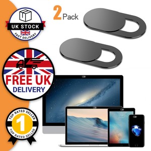 2 x Webcam Camera Lens Shutter Hider Cover Privacy Slider For PC Laptop ...