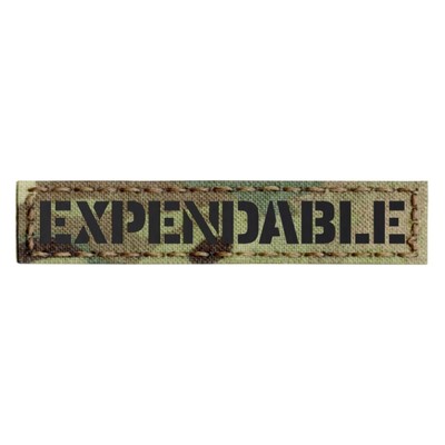 expendable IR 1x5 multicam morale tactical infrared name tag patch | eBay