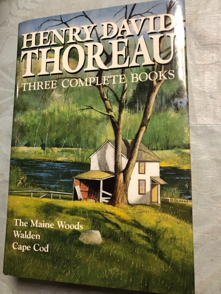 RARE! Henry David Thoreau : Three Complete Novels by Henry D. Thoreau ...