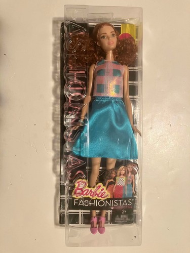 Mattel Barbie DGY54/DMF31 Fashionistas Terrific Teal Redhead | eBay