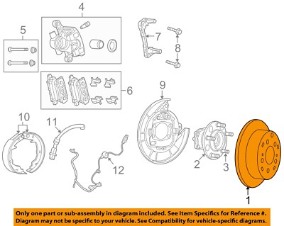 CHRYSLER OEM-Disc Brake Rotor 5105515AA | eBay